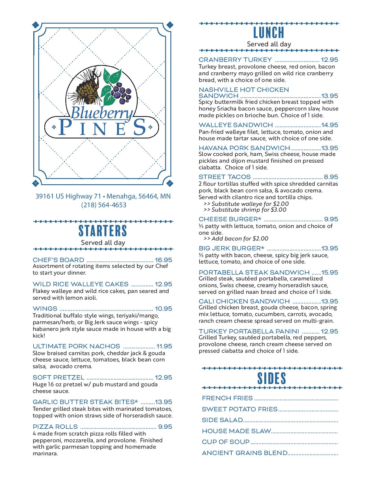 Restaurant & Clubhouse - Blueberry Pines